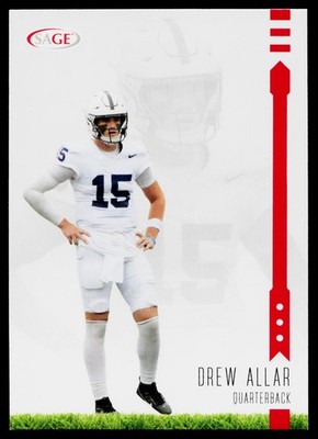 2025 SAGE HIT Red - Drew Allar #147 - Penn State Nittany Lions | eBay