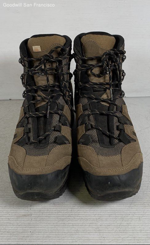 Lowa Italy Khumbu II GTX Brown Leather Round Toe Lace-Up Hiking Mens ...