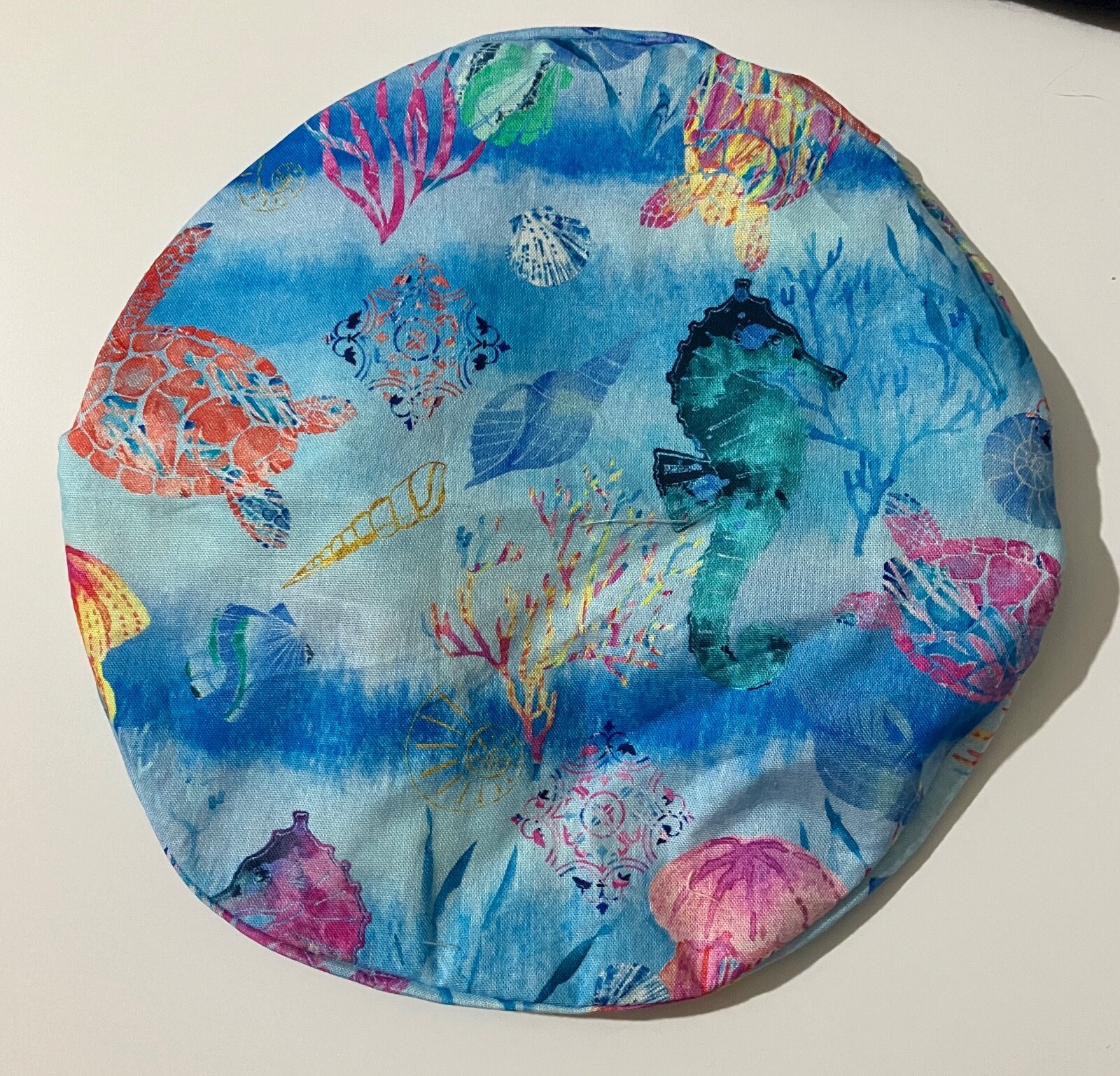 Blue Ocean Seahorse Fish Marine Nurse Doctor Scrub Hat Cap BARGAIN ...