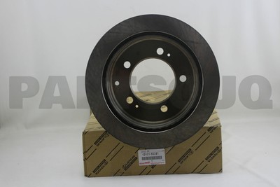 4243160261 Genuine Toyota DISC, REAR 42431-60261 | eBay