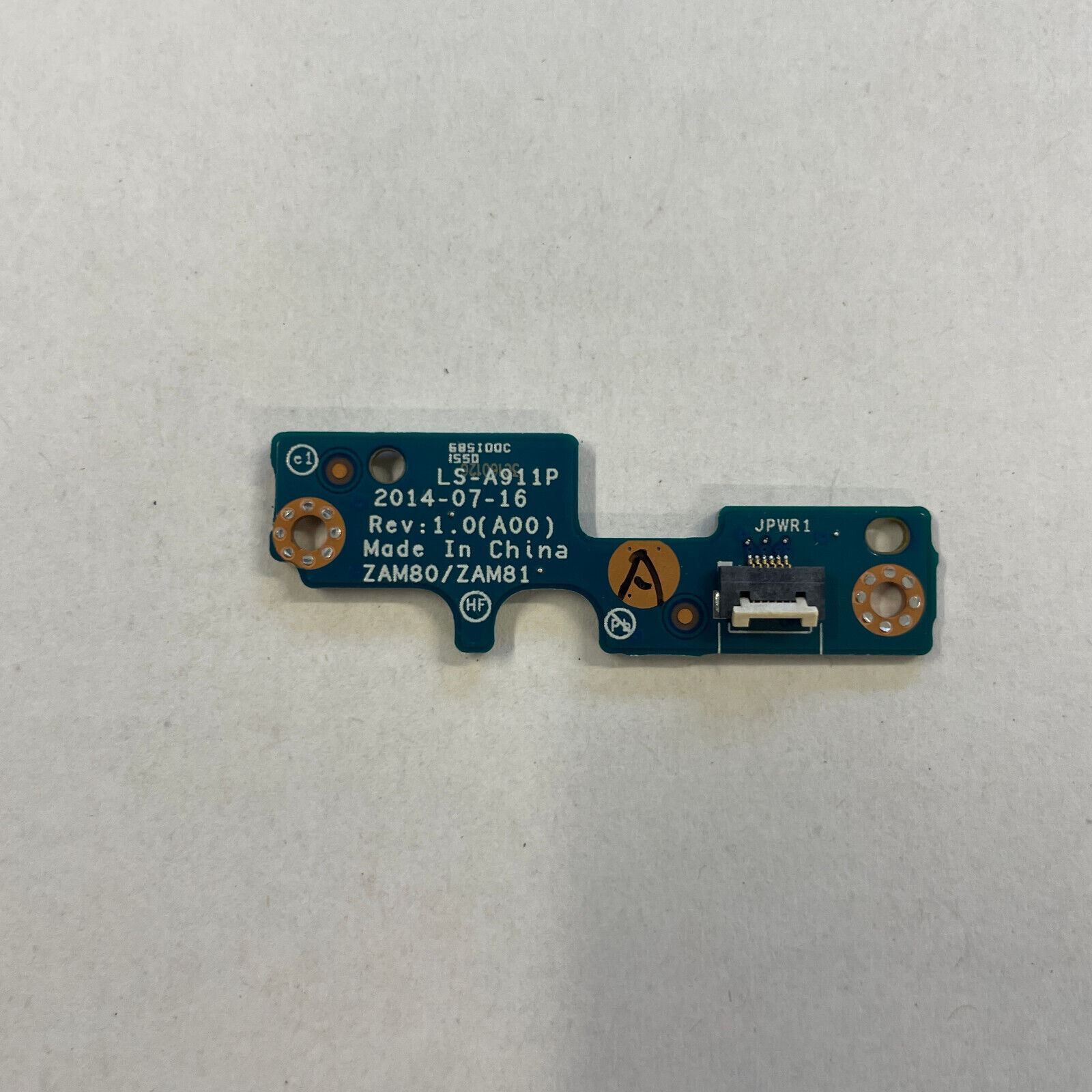 Genuine Dell Latitude E5450 E5550 Series Power Button Board LS-A911P | eBay