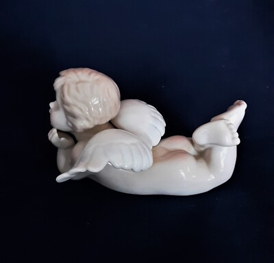 Vintage Russ Dream Angels 'Mischief in Heaven' Porcelain Cherub Angel ...