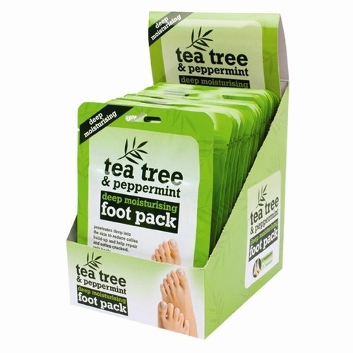 Tea Tree & Peppermint Deep Moisturising Foot Packx2 | eBay