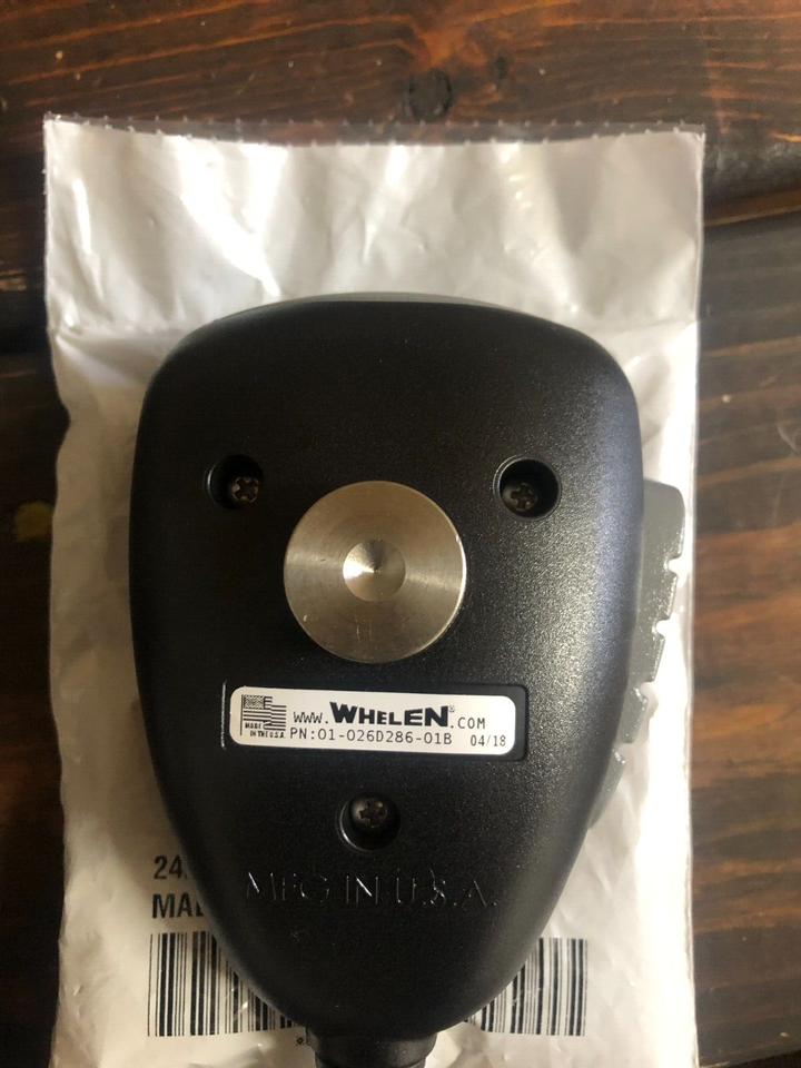 Whelen Microphone Handset Mic NEW | eBay