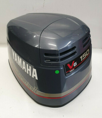 Yamaha 150 175 200hp Top Cowling Cowl Cover Outboard Engine Upper V6 2S ...
