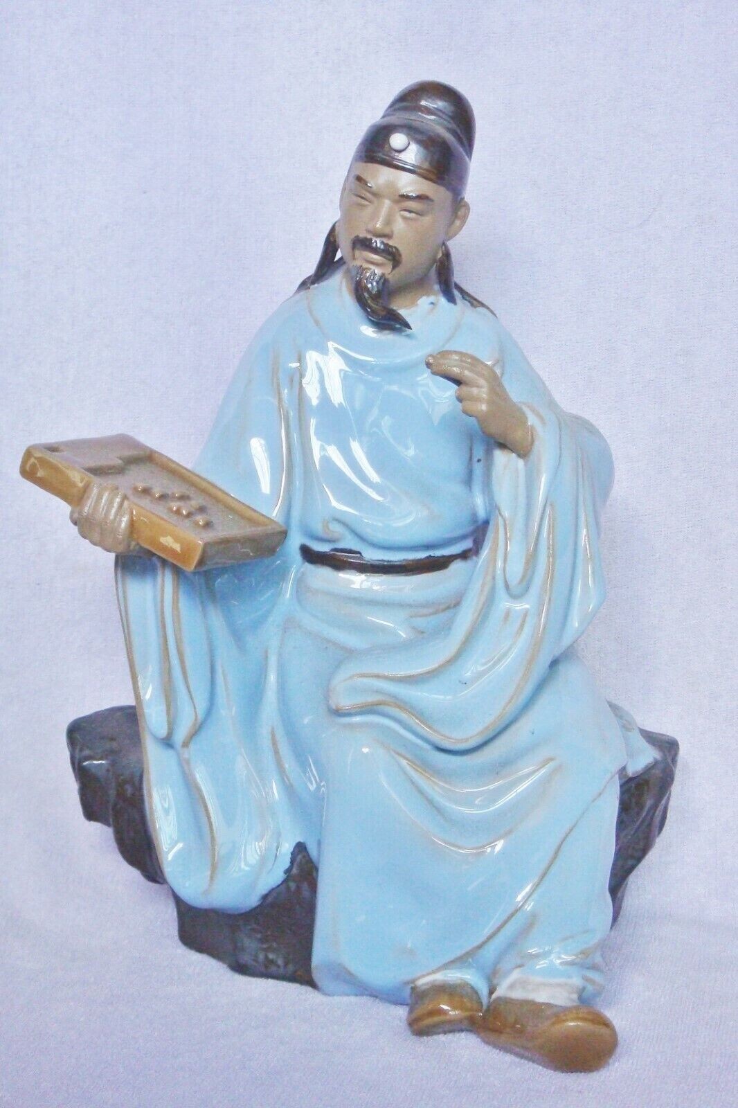 uf033 Mudman Pottery Figurine of Printing Inventor Bi Sheng from China ...