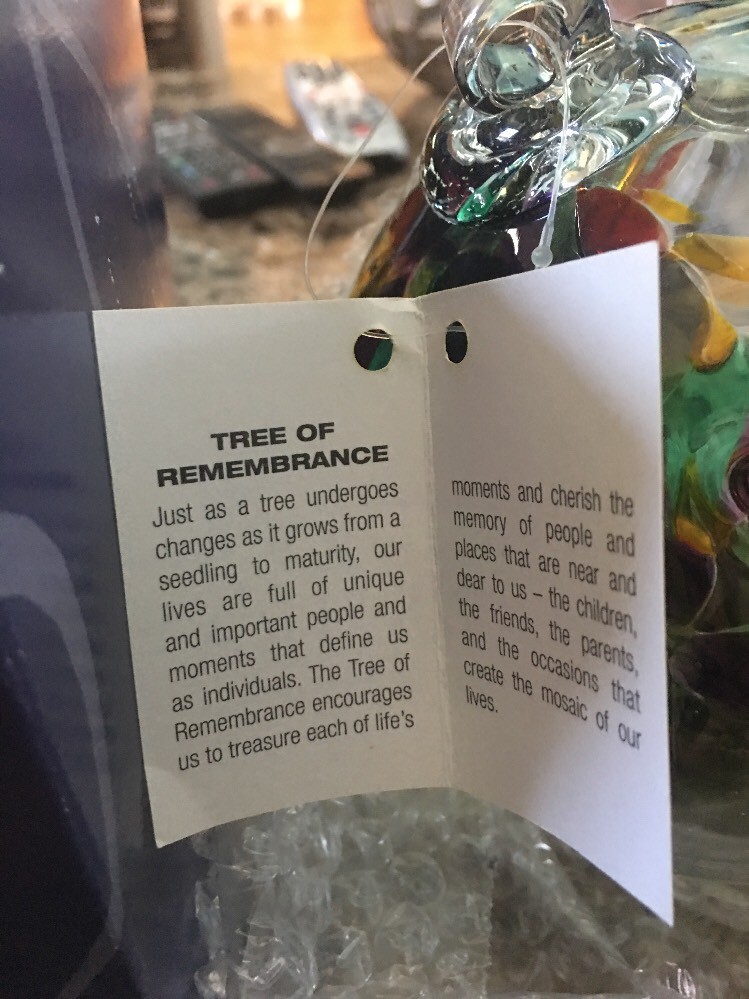 NEW Kitras Art Glass Green Ball Ornament Tree of Remembrance Rare | eBay