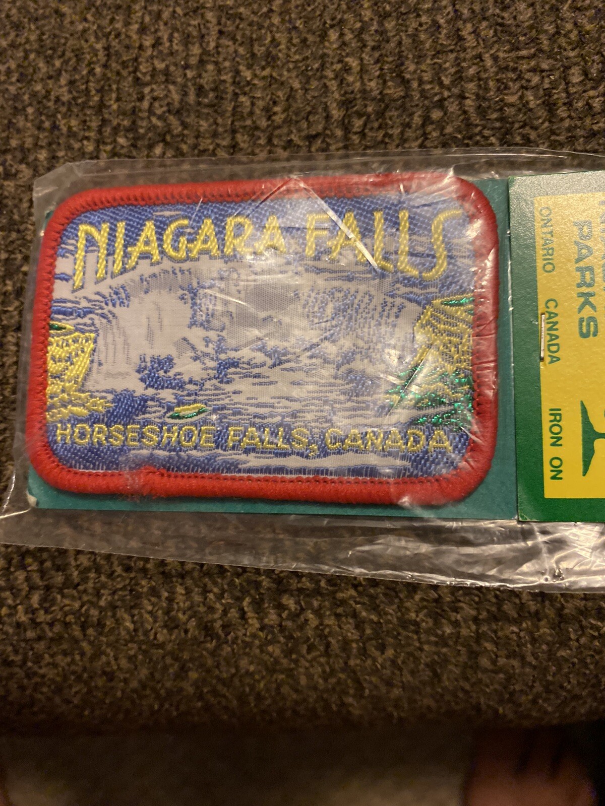 VTG NIAGARA FALLS Woven Sew On Patch | eBay