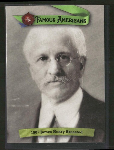 2021 Historic Autographs Famous Americans #150 James Henry Breasted | eBay