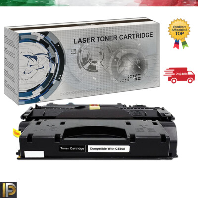 TONER COMPATIBILE CE505A 719A PER CANON LBP251DW LBP252DW LBP6300 6310 ...