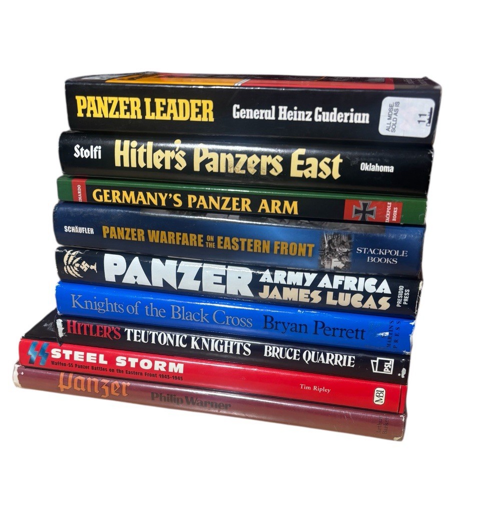 Lot of 9 WWII SS & Panzer Books | Waffen-SS | Hitler | Armor History | eBay