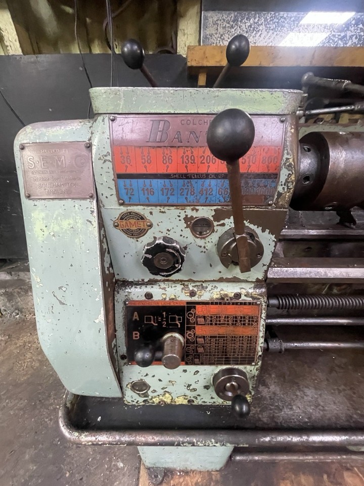 Colchester Bantam Lathe – Classic British Toolroom Lathe – Original ...