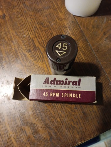 Admiral 45 RPM Record Player Turntable Spindle Model 400-C 686-1 ...