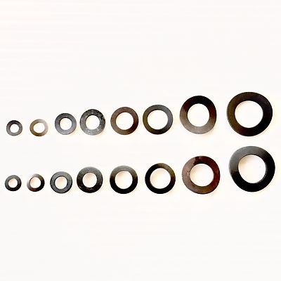 Bowed Spring Washers - Curved - Sprung - UK MADE 6mm - 18mm Diameter ...