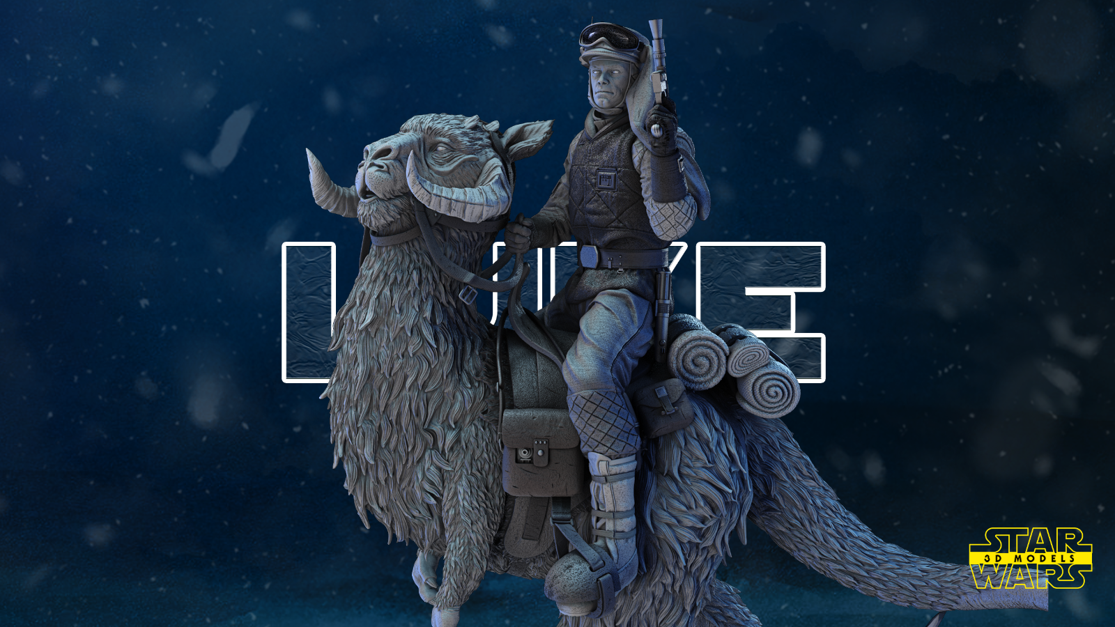 Luke & Tauntaun Figure 1/6 Resin Model Kit | eBay