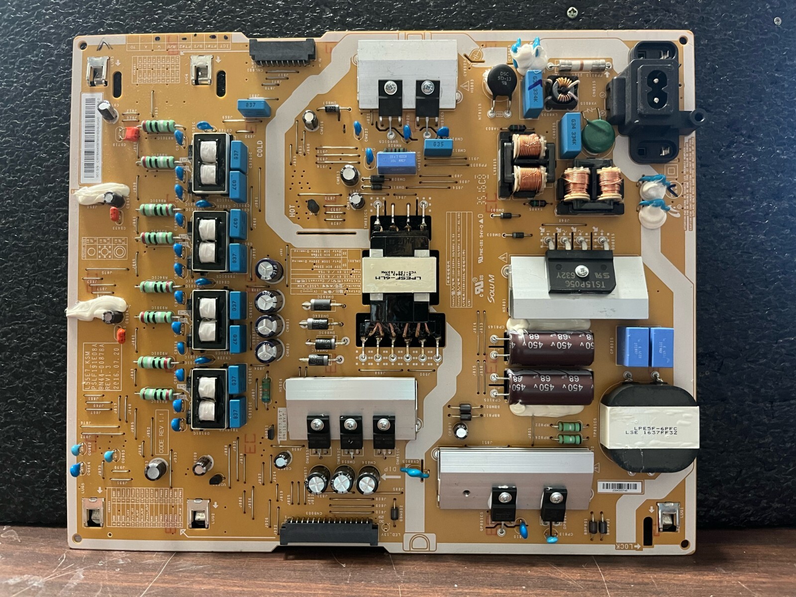 (115) Samsung Power Supply BN44-00878A Rev 1.3 (L55E7_KSM) | eBay