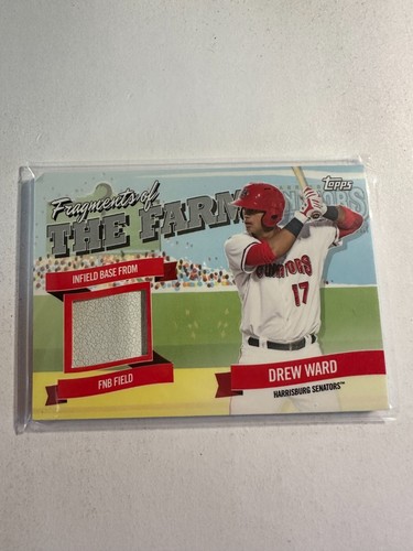 2018 Topps Pro Debut - Fragments of the Farm Relics Drew Ward #FOTF-HS ...