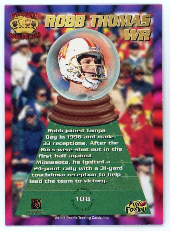 1997 Pacific Dynagon Best Kept Secrets #108 Robb Thomas | eBay