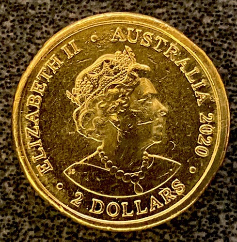 🏅Rare Red $2 Dollar Coin 2020 Australian Golden Coins Collection ☄️ AUD ...