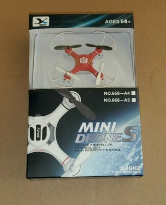Mini Drones Flyer 2.4Ghz 6-Axis GYRO Mini RC Red | eBay