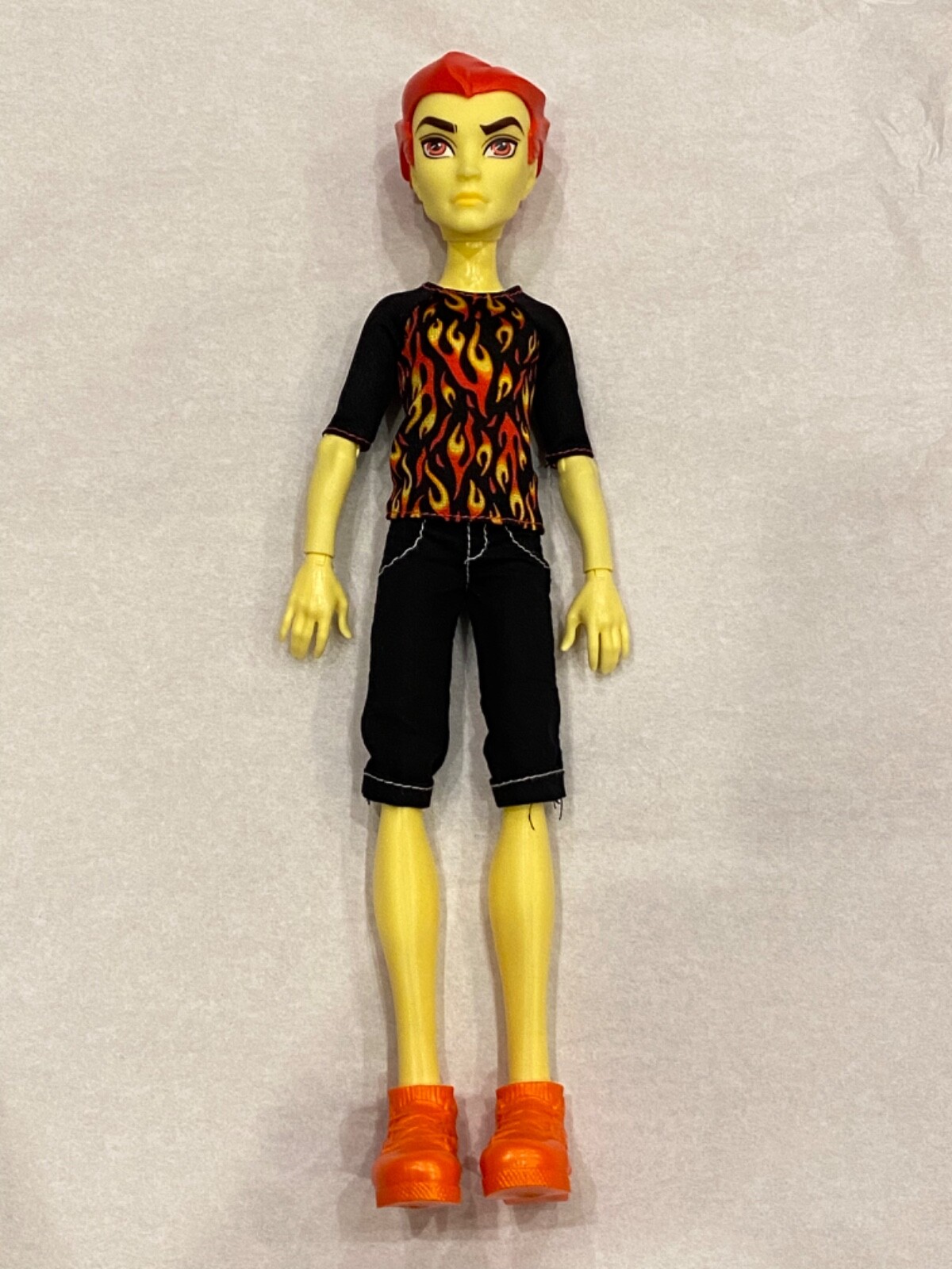 Monster High doll G1 Boy Ghoul Fair_Heath Burns_Outfit Clothes Shoes ...