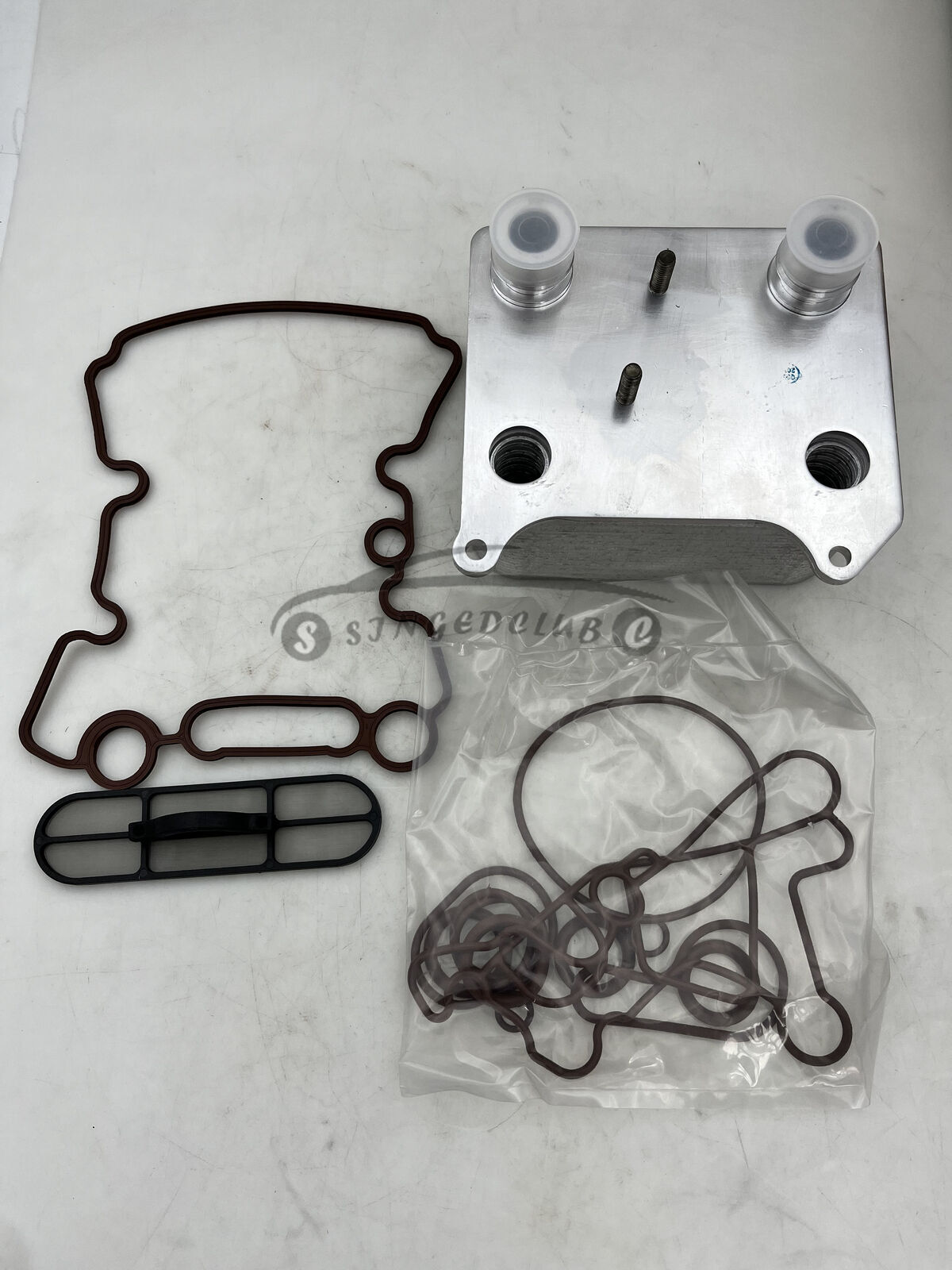 For Ford Original Oil Cooler - 6.0 Diesel - 3C3Z-6A810-A Replaces 3C3Z ...