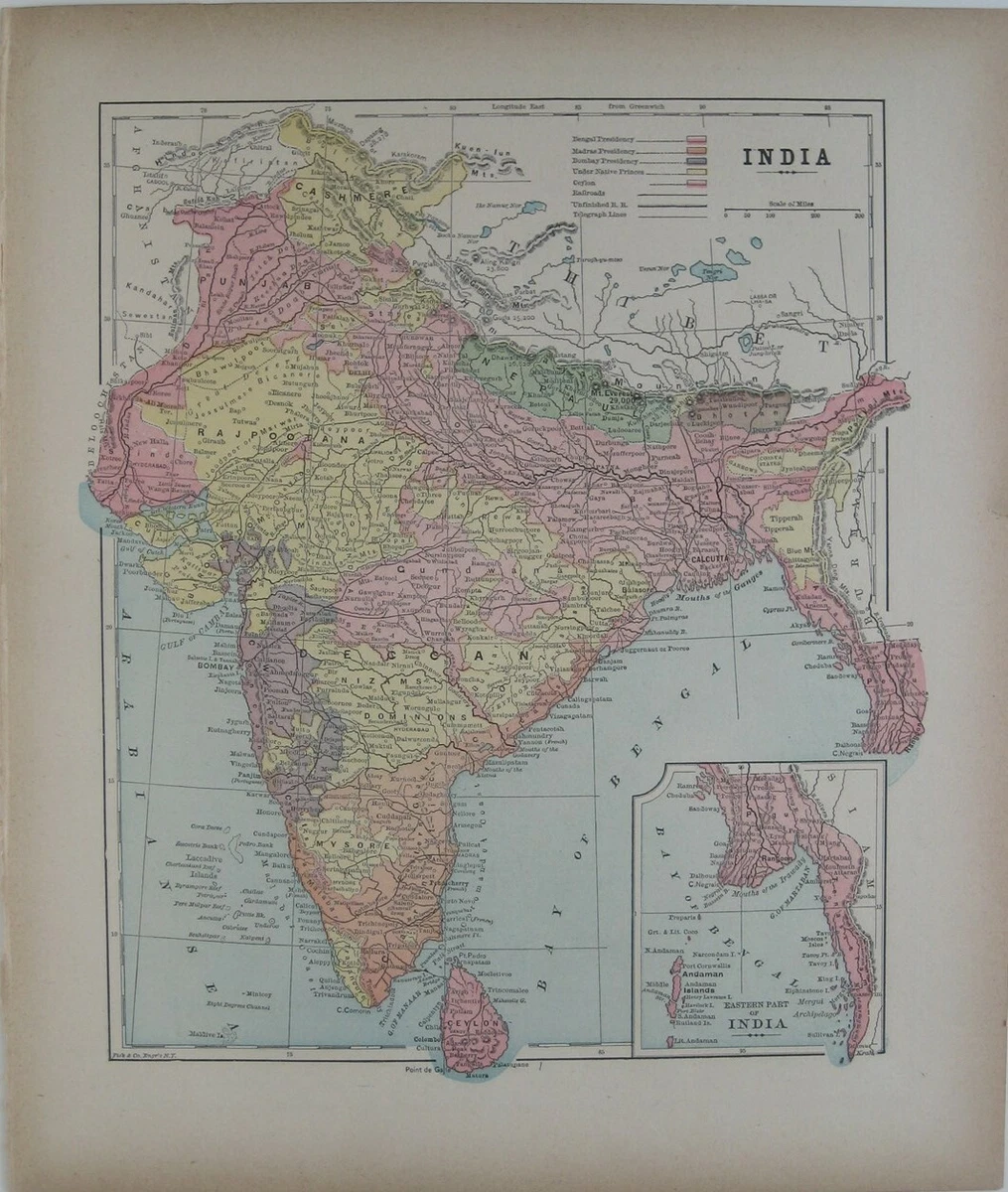 Map Of Deccan Plateau