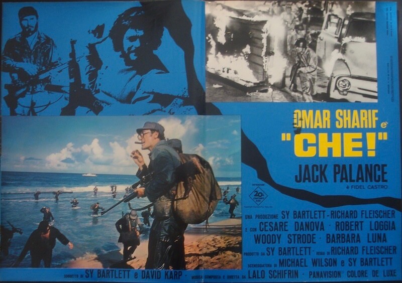 CHE! Italian fotobusta movie posters x8 OMAR SHARIF CHE GUEVARA CASTRO ...