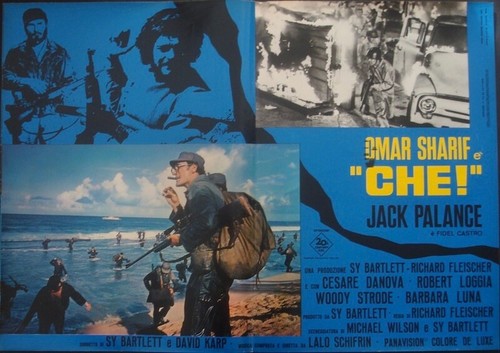 CHE! Italian fotobusta movie posters x8 OMAR SHARIF CHE GUEVARA CASTRO ...