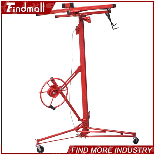 Findmall 16FT Drywall Lift Plasterboard Hoist Lifter Carrier Safety ...