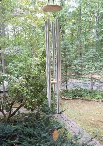 5' Big Extra Large 57″ Wind Chime Deep Tone Tuned Resonant Bass Sound ...