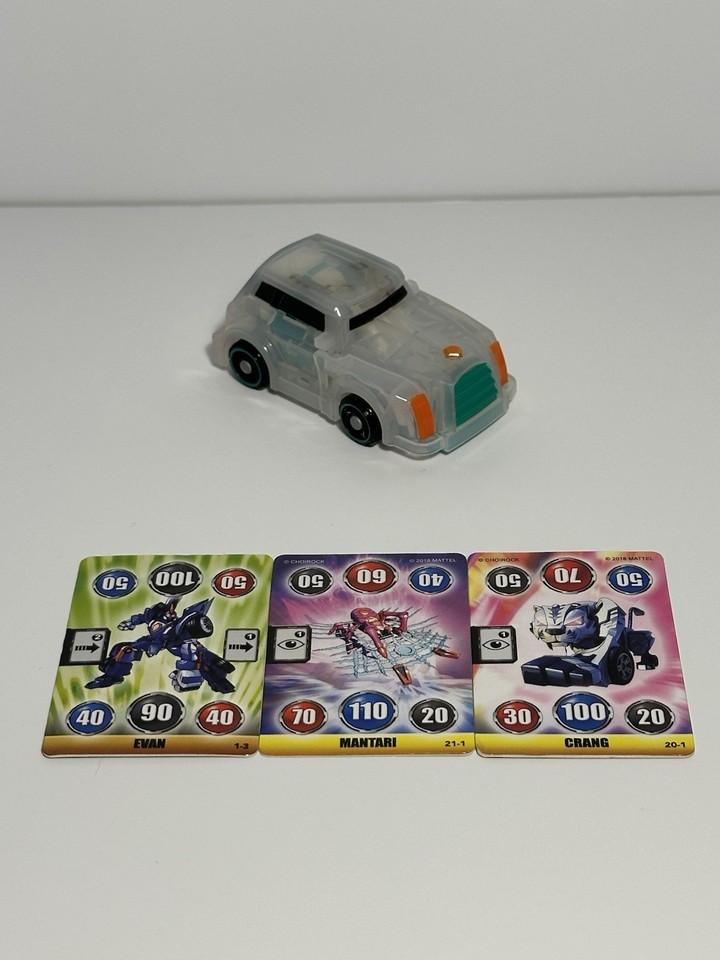 Mecard Deluxe Mecardimal MOTHTON Figure + 3 Game Cards - Rare Retired ...