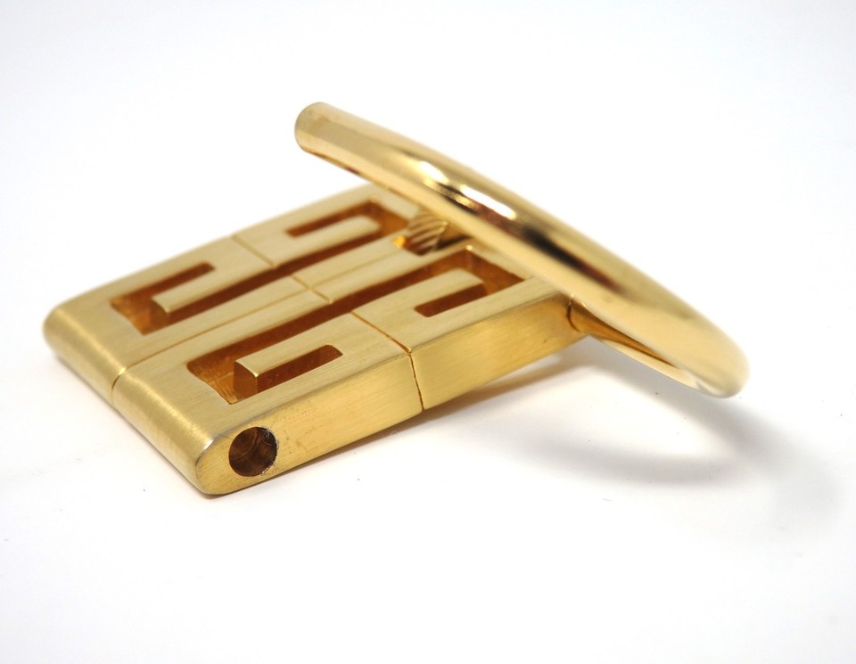 GIVENCHY Bijoux 4G Vintage Padlock Bag Pendant Charm Key Ring Keychain ...