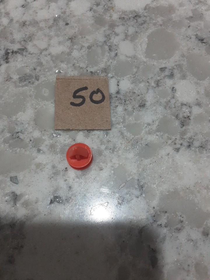 Door Trim Applique Clip Orange Fits GM 11603260 - Box of 50 | eBay