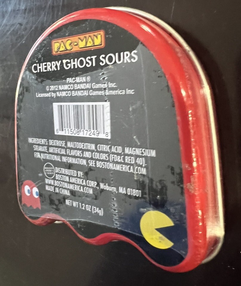 Pac Man Ghost Sours Cherry - Red Ghost - New Sealed - See Photos ...