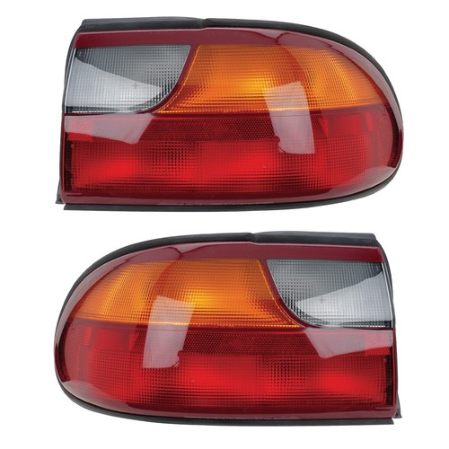 Tail Lights Rear Back Lamps Pair Set for 97-05 Chevy Malibu/Classic ...