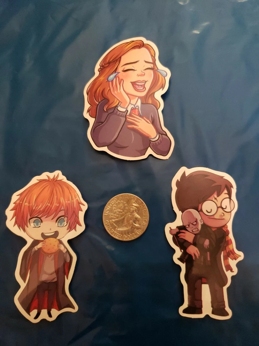 Chibi Hermione And Ron