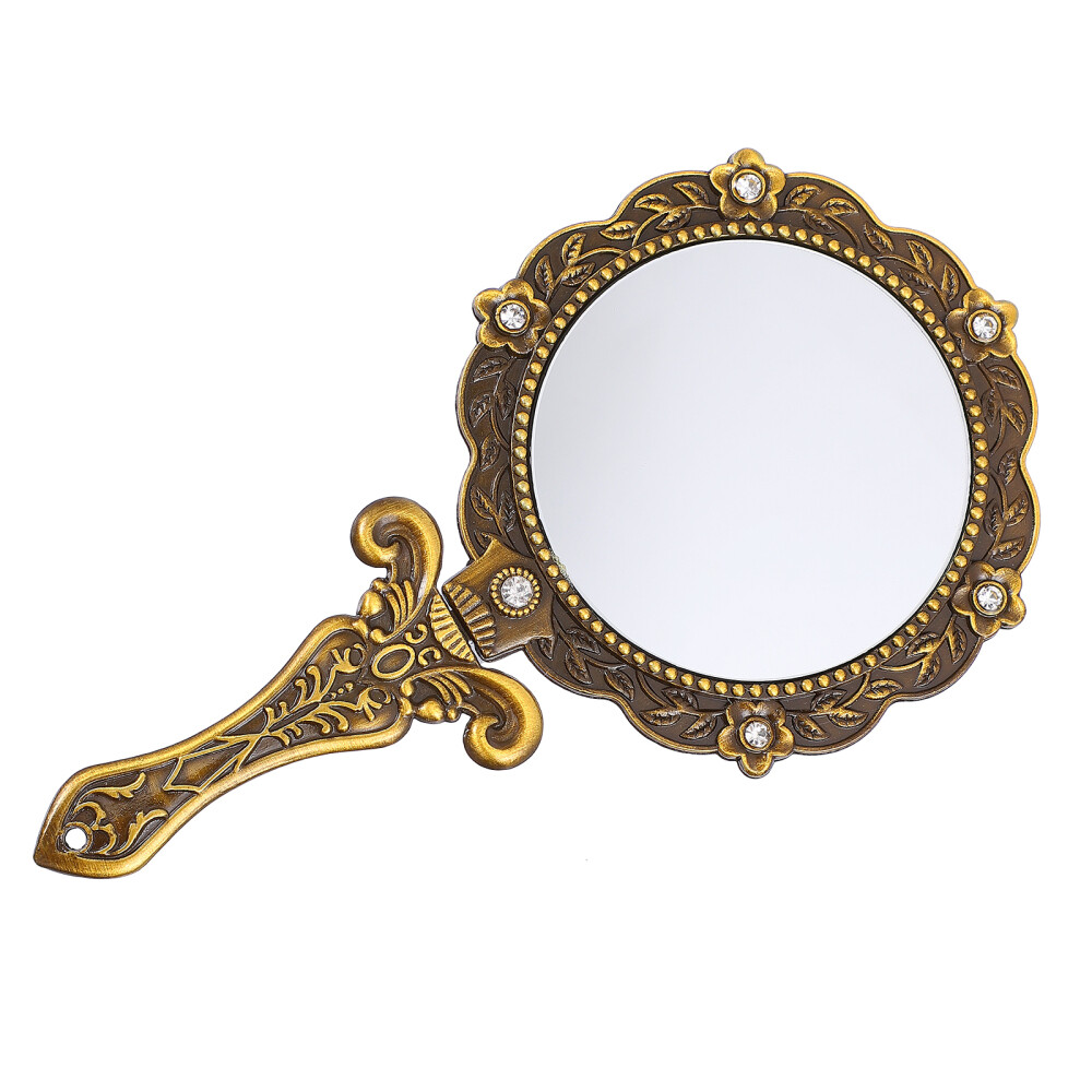 Vintage Oval Hand Mirror With Victorian Lady Portrait Amazon.com: