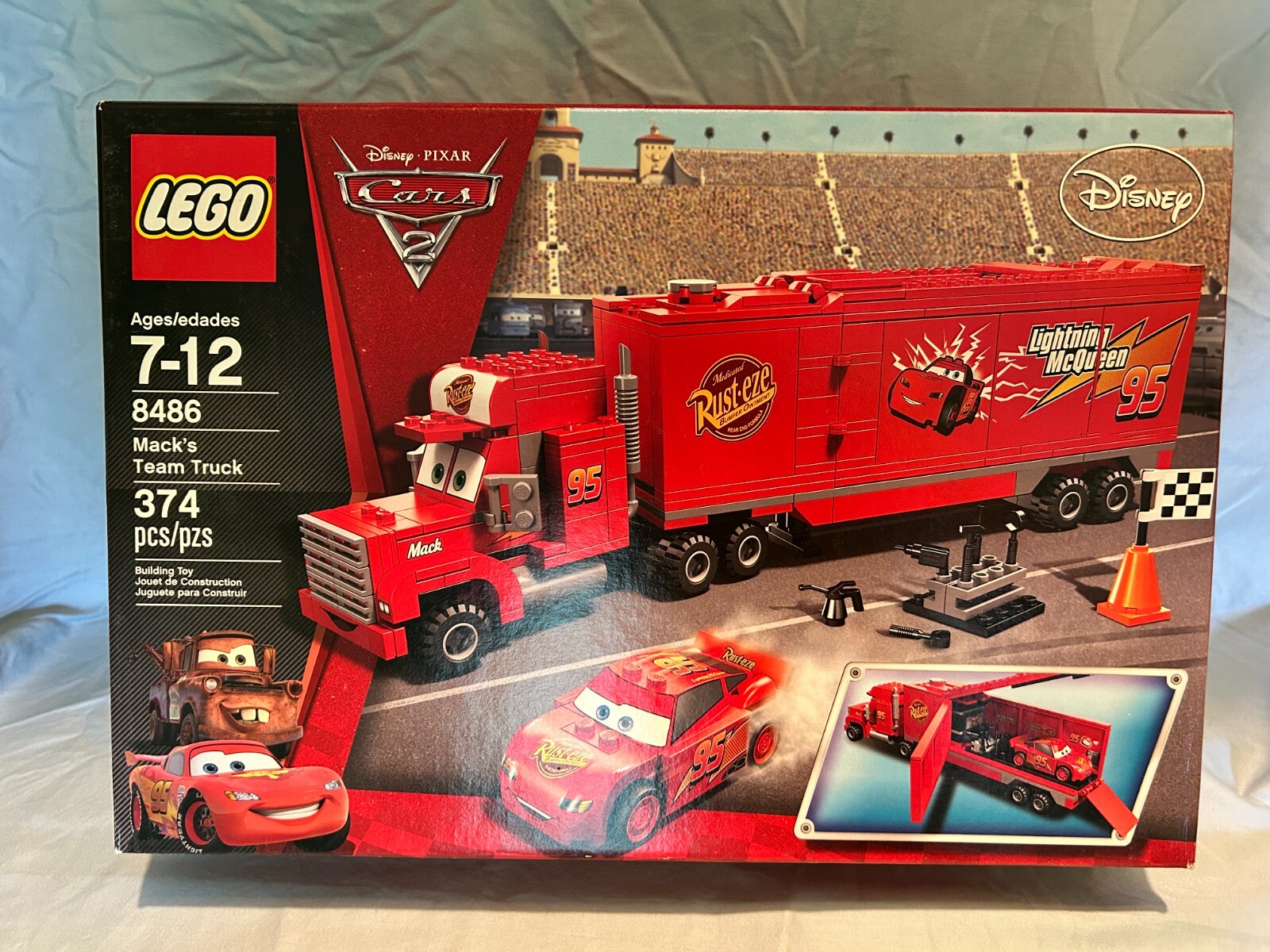 LEGO Cars: Mack's Team Truck (8486) | eBay