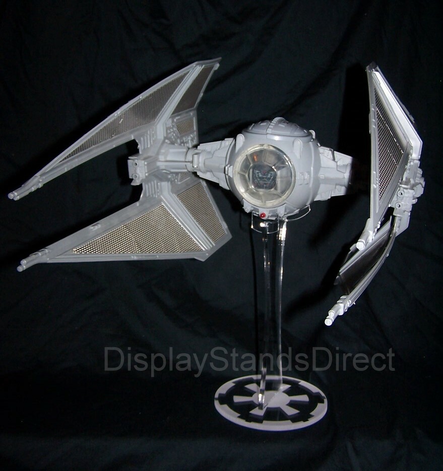 acrylic display stand for vintage Kenner Tie Fighter Interceptor Star ...