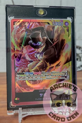 One Piece Card Game Sabo Leader (L) ST13-001 NEAR-MINT | eBay Australia