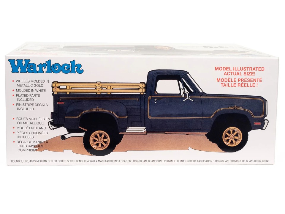 MPC 983 1977 Dodge Warlock Pickup Truck High Lift Suspension model kit ...
