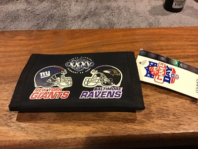 New York Giants Black Wallet Vintage NFL Football Collectible NY NWT | eBay
