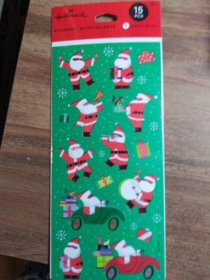 hallmark stickers merry christmas 15pc | eBay