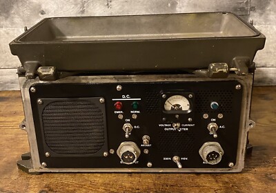 Vintage US Army Military Power Supply PP-6224B/U Astra ~ As-Is ~ No ...