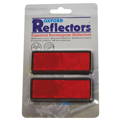 New OXFORD Reflectors Red Rectangular - Pair (Was Oxox110) #OXOX804 | eBay