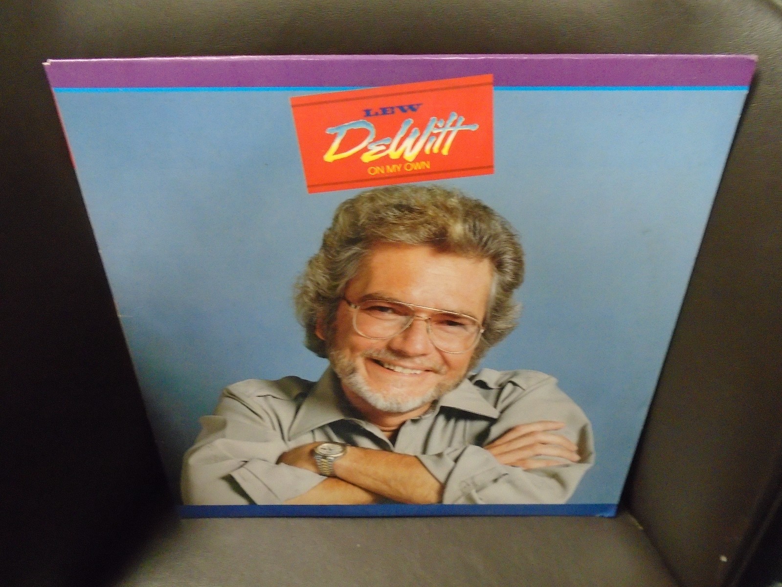Lew DeWitt On My Own LP Compleat 1985 VG+ [Oak Ridge Boys Statler ...
