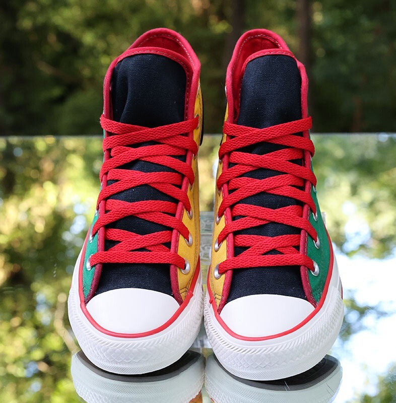 Converse Chuck Taylor All Star High Men’s Size 5 Tri Color Custom ...
