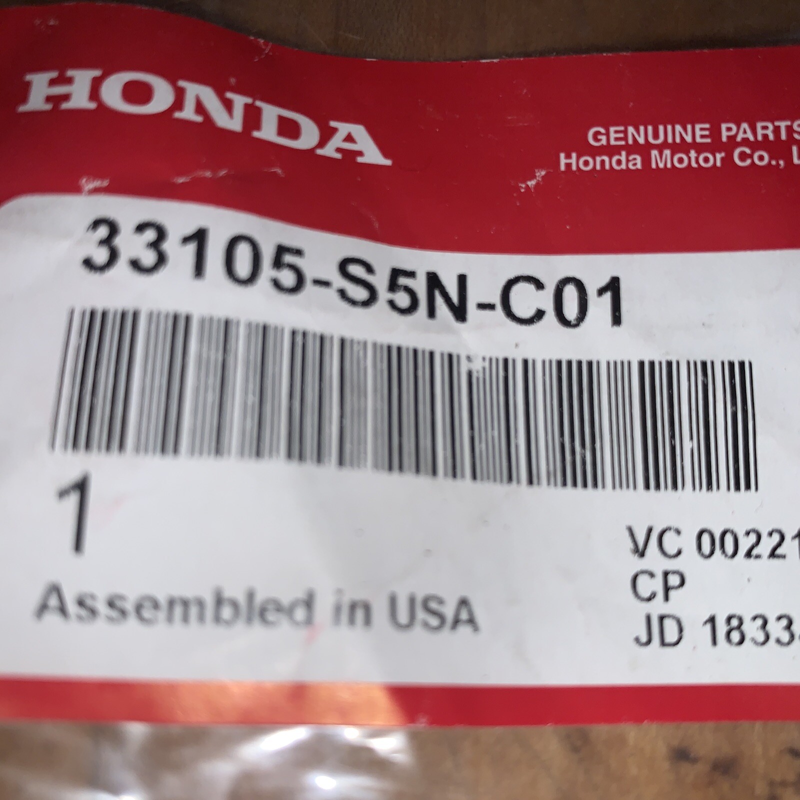 Genuine Honda Nut Special 33105-S5N-C01 | eBay