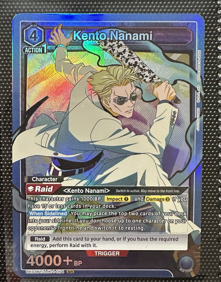 Union Arena TCG - Jujutsu Kento Nanami [UA02BT/JJK-1-054SR] MINT | eBay